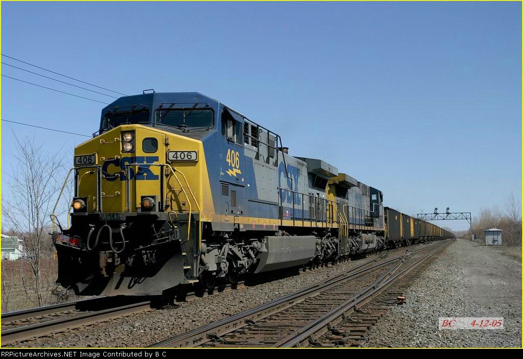 CSX 406 04/12/2005